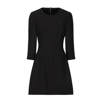 Dolce & Gabbana Elegantes Schwarzes Kleid f&uuml;r Frauen - - Dresses - Damen - Schwarzk - L