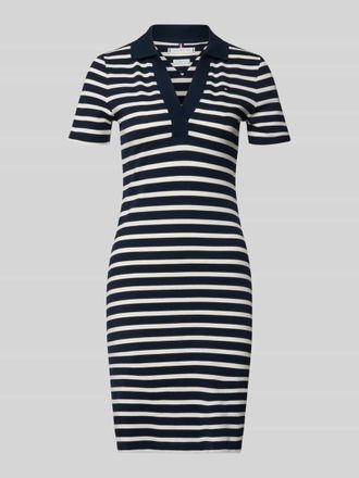 Tommy Hilfiger Enganliegendes Polokleid aus Baumwoll-Mix