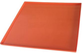 Generic Tapis de cuisson en silicone r&eacute;sistant &agrave; lhuile, &agrave; la chaleur et imperm&eacute;able pour prolonger la dur&eacute;e de vie de la po&ecirc;le et r&eacute;duire le temps pass&eacute; &agrave; ne