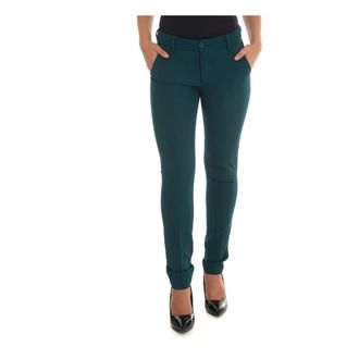 Liu Jo Straight Leg Chino Hose - - Trousers - Damen - Gr&uuml;n - XS