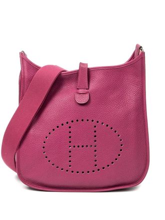 Herm&egrave;s sac port&eacute; &eacute;paule Evelyne III GM (2011) - Rose