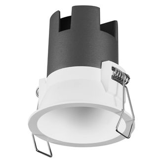 Osram SPOT TWIST Einbau-Downlight, wei&szlig;, 5W, 400lm, 830 WT, 70mm Durchmesser, warmwei&szlig;e Lichtfarbe, bis zu 90% Energieersparnis im Vergleich zu Halogen-Down