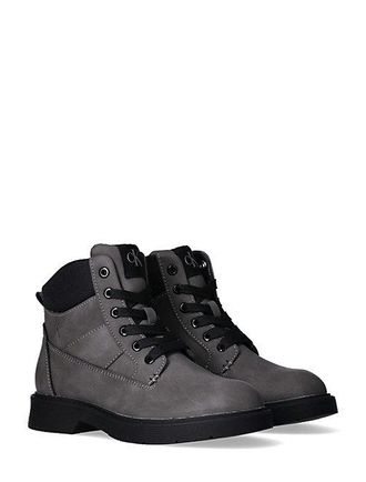 Calvin Klein Stiefel F&uuml;r Kinder Mit Praktischem Rei&szlig;verschluss Und Charakteristischem Logo - Dark Grey/black - Gender-inclusive Kinder - 36