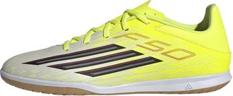 adidas Unisex F50 Club Indoor Football Shoes, Team solar Yellow 2/core Black/Lucid red, 39 1/3 EU