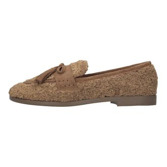 Emanuelle Vee Femme, Chaussures, Brun, Taille: 38 EU Mocassins Carol en Daim