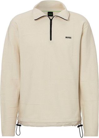 HUGO BOSS Strickpullover Zodak mit Stehkragen
