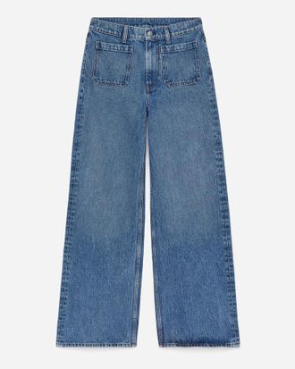 Arket LUPINE Flared Jeans -Blau