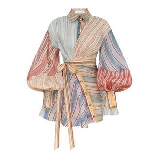 Zimmermann Femme, Robes, Multicolore, Taille: 38 FR Rebellion Striped Mini Dress