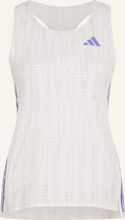 adidas Tanktop Adizero weiss