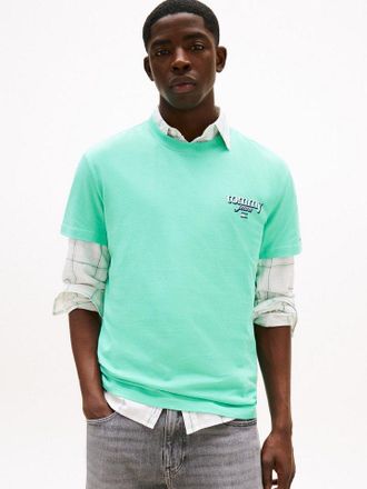 Tommy Jeans T-Shirt TJM REG SIGNATURE CITY TEE mit gro&szlig;em R&uuml;ckenprint