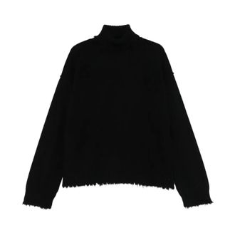 Uma Wang UMA Wang, Damen, Strickwaren, Schwarzk, LGr&ouml;&szlig;e
