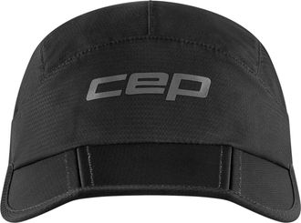 CEP Faltbare Laufkappe, Core 5.0 Foldable Cap, schwarz