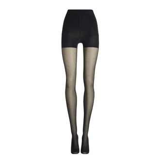 Wolford Collant &agrave; couture arri&egrave;re Illusion - Femme - Sous-v&ecirc;tements - Noir - Taille: 36 FR