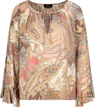 Monari Bluse mit Paisley-Muster - - Blouses & Shirts - Damen - Mehrfarbig - L