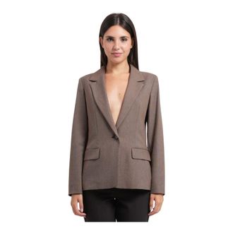 iBlues Blazers - Femme - Vestes - Brun - Taille: 38 FR