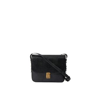 SOEUR Lizard Embossed Maxi Tasche - Schwarz - - Bags - Damen - Schwarzk - ONE SIZE