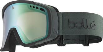 Bolle BOLLE MAMMOTH Schneebrille 2022 black forest matte/phantom green emerald photochromic