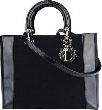 Dior Crossbody Bags - Christian Dior Plain Large Lady Dior Handbag - Gr. unisize - in Bunt - f&uuml;r Damen