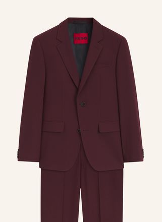 HUGO BOSS Hugo Anzug Henry-getlin253x Slim Fit rot