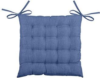 Lovely Casa Bea Sitzkissen 16 Punkte Polyester Marine 40 x 40 cm