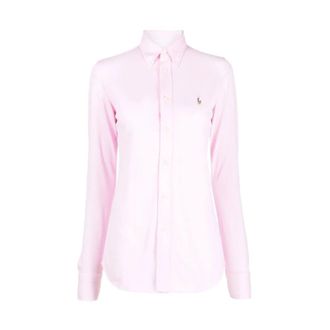 Polo Ralph Lauren Button-down Oxford-Hemd - - Blouses & Shirts - Damen - Rosa - XL