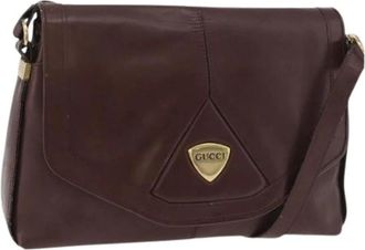 Gucci Sac bandouli&egrave;re vintage doccasion - Femme - Pre-owned - Rouge - Taille: ONE Size