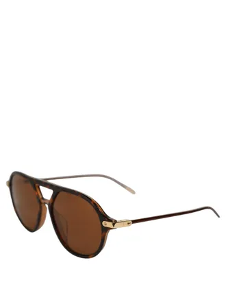 Dolce & Gabbana GLA1479 Sunglasses - Brown