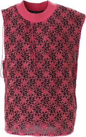 Andersson Bell Homme, Pulls, Rose, Taille: XL Flower Ash Vest