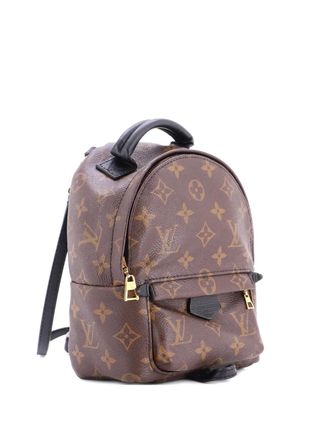 Louis Vuitton mini sac &agrave; dos Palm Springs - Marron