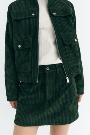 Thinking Mu Thinking MU Damen vegan Rock Kimmy Cord Flaschengr&uuml;n
