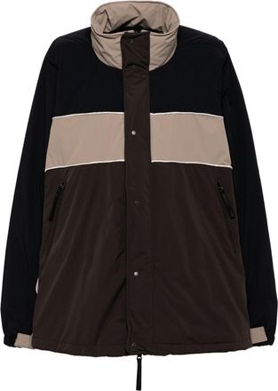JNBY Jacke in Colour-Block-Optik - Braun