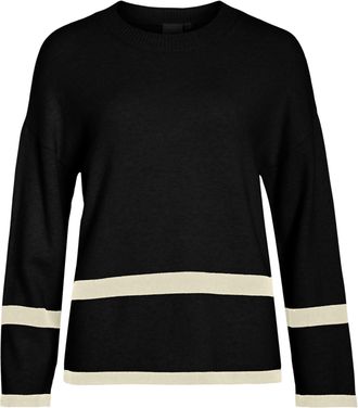 Vila Viril O-Neck Oversize L/S Knit Top- Noos