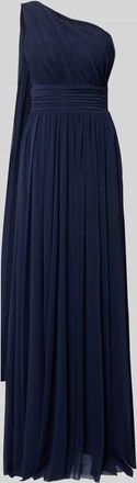 Troyden Collection Maxikleid im One-Shoulder-Look mit Taillenband