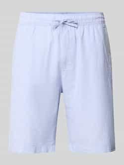 Mc Neal Shorts aus Leinen-Baumwoll-Mix mit elastischem Bund