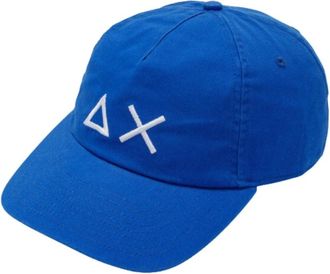 Sun 68 Logo Baseball Cap - - Accessories - Herren - Blau - ONE SIZE