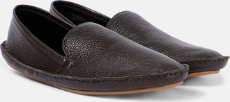 The Row Mocassins Vasko en cuir