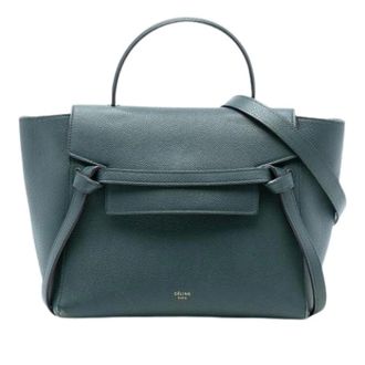 Celine Pre-owned The Belt Bag - Femme - Pre-owned - Vert - Taille: ONE Size