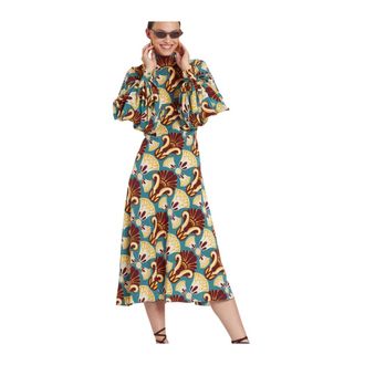 La DoubleJ Medici Seidenkleid - - Dresses - Damen - Mehrfarbig - L