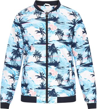 Mymo Jacke M&auml;nner cremewei&szlig; mehrfarbig