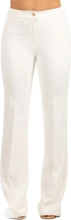 Nenette Femme, Pantalons, Blanc, Taille: 44 FR Wide Pantalons