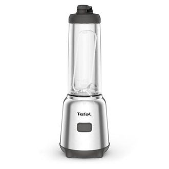 T-fal Mix und Move Mini-Standmixer, 300 Watt, 2 Flaschen To-Go in Premium Tritan, kompaktes Design, einfach zu reinigen, abnehmbare Klingen, Einknopfbedienu