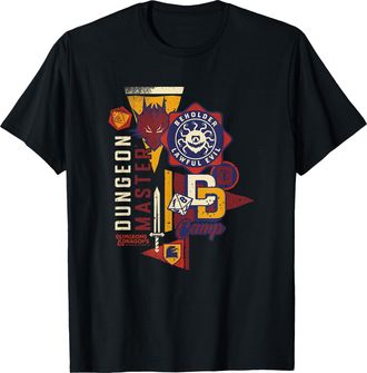 Dungeons & Dragons Dungeon Master Beholder Stamp DnD Icons T-Shirt