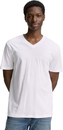 Tom Tailor Herren 1046117 T-Shirt, 20000 - White, XL EU