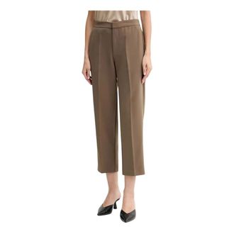 Isabelle Blanche Cropped Hosen - - Trousers - Damen - Gr&uuml;n - XS