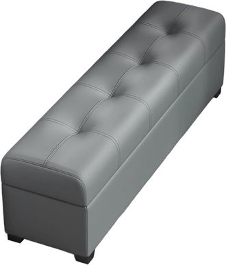 Generic Schuhbank mit Stauraum 6cm Hoch Elastisches Schaumstoff-Sitzkissen Massivholzrahmen Sitzbank mit Stauraum Kratzfeste Lederpolsterung f&uuml;r Flur, Wohnzim