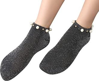 Generic Start with The Sock Chaussettes à tiroir pour femme Chaussettes chaudes mignonnes, Noir, Taille unique