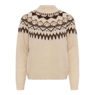 Cream Strickware - - Knitwear - Damen - Beige - 2XL