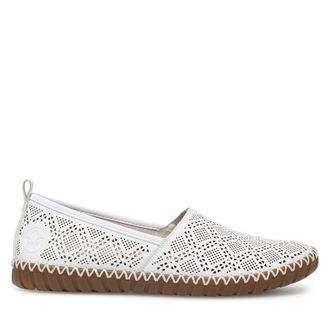 Rieker Halbschuhe Rieker M2851-80 Wei&szlig;