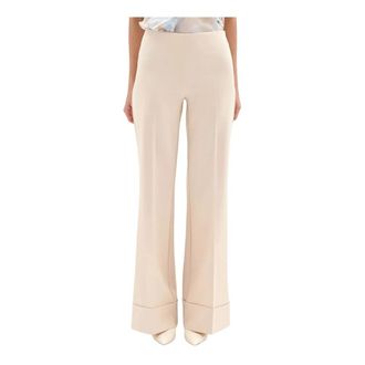 Rinascimento Palazzo-Hose - - Trousers - Damen - Beige - XL