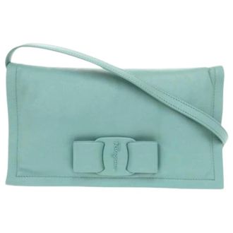 Ferragamo Pre-owned Schultertasche - - Pre-owned - Damen - Blau - ONE SIZE